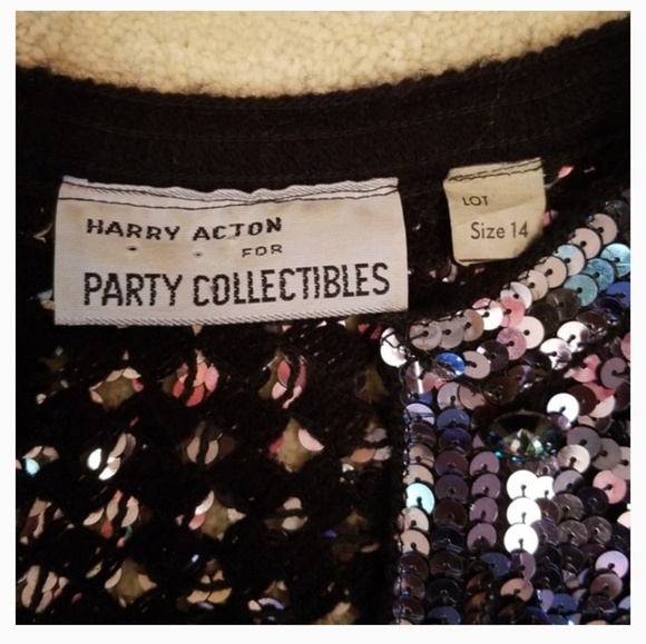 Harry's of London | Sweaters | Hprare Vintage Harry Acton Sequin Jacket ...